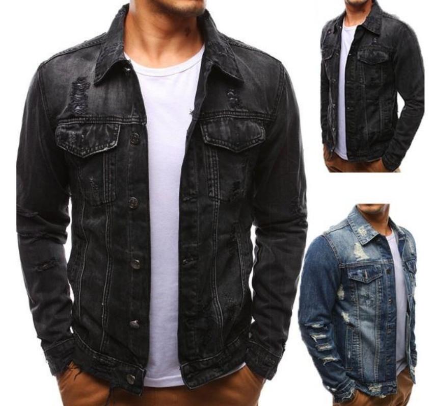 Mens Rugged Denim Jacket – FIVEGENT